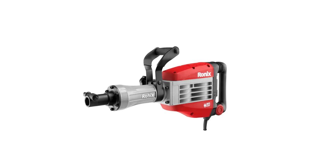 Corded Demolition Hammer, 1700W, 55J, HEX - 2818 | 🧰 Ronix Tools