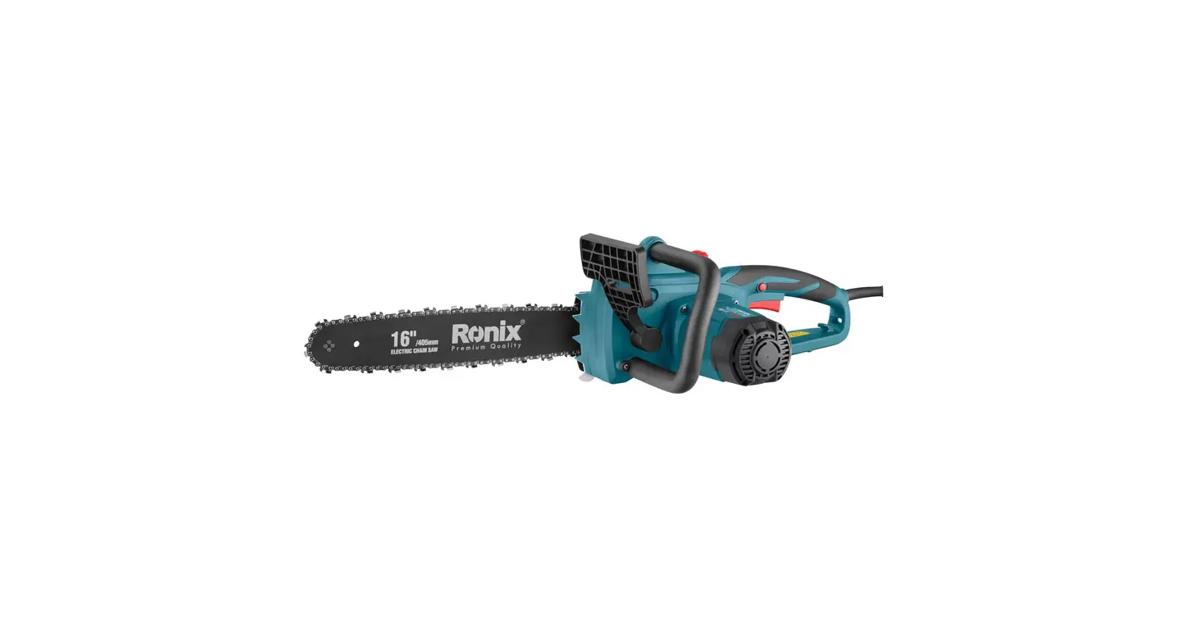 Electric Chain Saw, 2200W, 12.8m/s - 4742 | 🧰 Ronix Tools