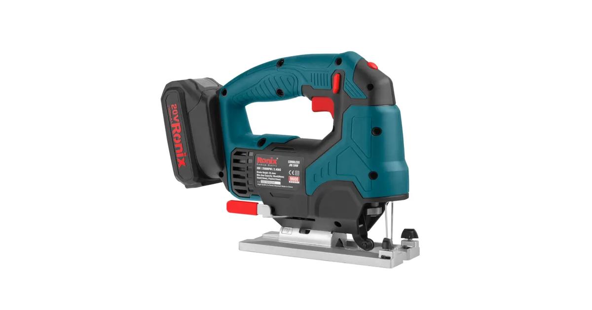 More Info about 20V Cordless Jigsaw, 2500RPM | 🧰 Ronix Tools