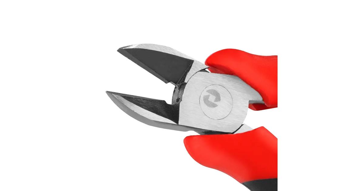 Mini Diagonal Cutter, 4.5", TPR Non-slip Handles | 🧰 Ronix Tools