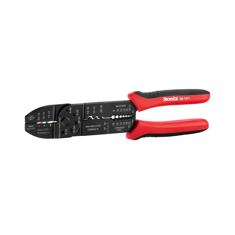 Ronix RH-1811, 10 Inch Crimping Plier | 🧰 Ronix Tools