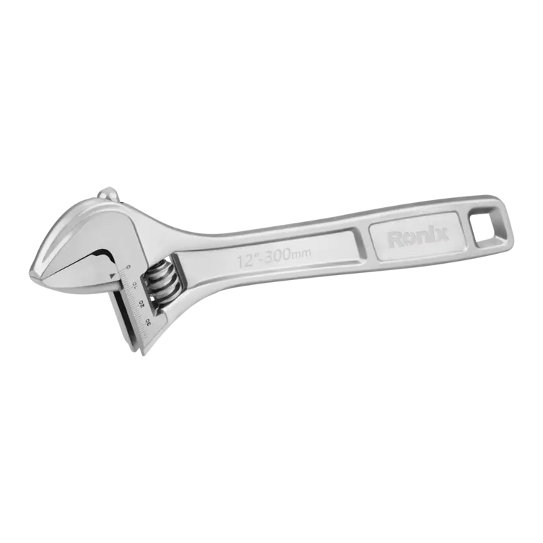 Ronix RH-2433 Adjustable Wrench-12 inch/Chrome Series | 🧰 Ronix Tools