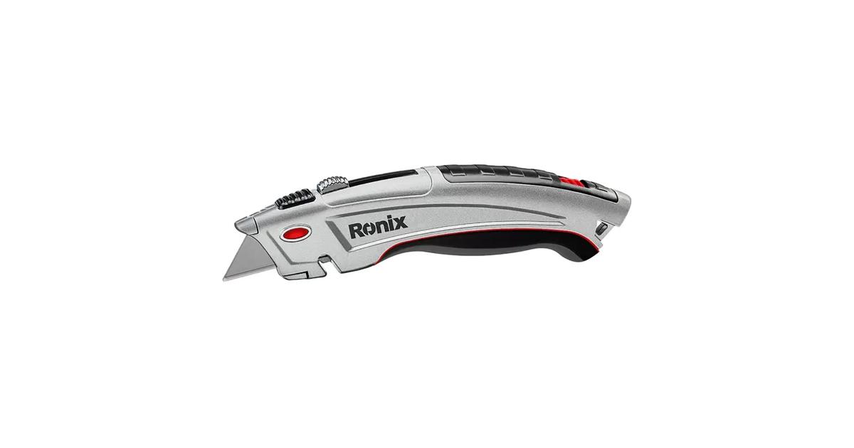 Retractable Cutter, 19mm, Aluminum Handle | 🧰 Ronix Tools