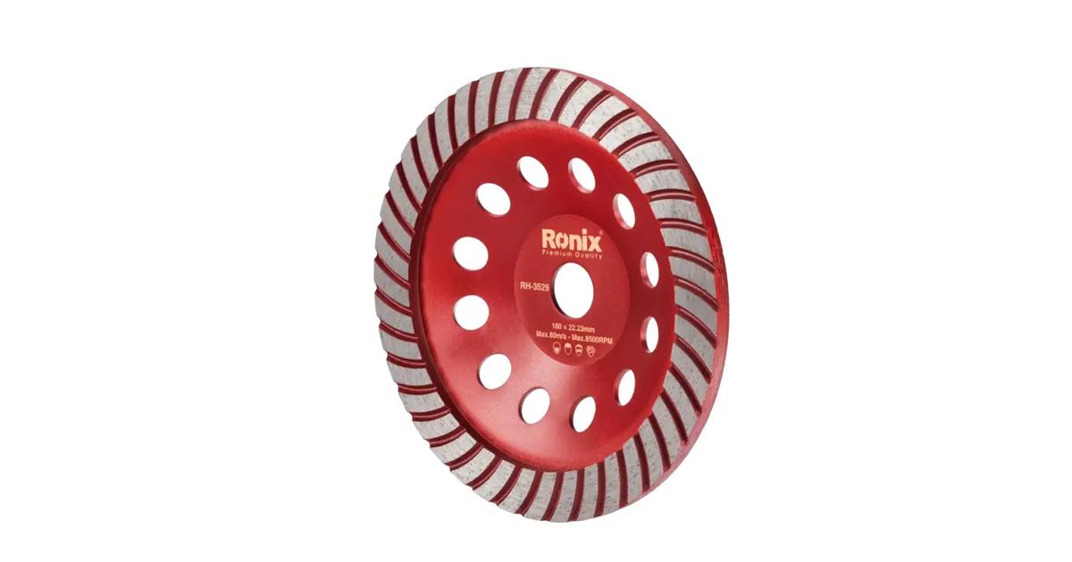 Ronix RH-3529, 180mm Turbo Row Diamond Cup Wheel | 🧰 Ronix Tools