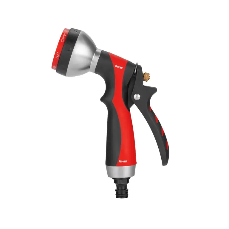 7-Pattern Water Spray Gun, Soft Coated, Leak-proof | 🧰 Ronix Tools