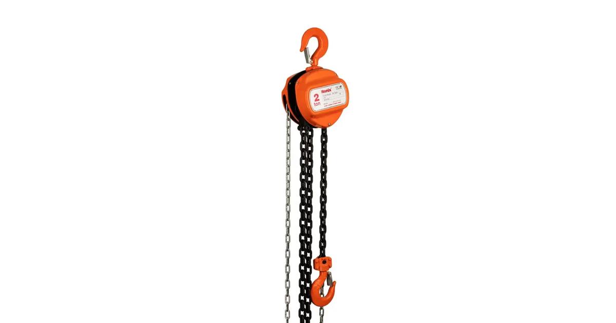 Ronix RH-4104, 2T Chain Block | 🧰 Ronix Tools