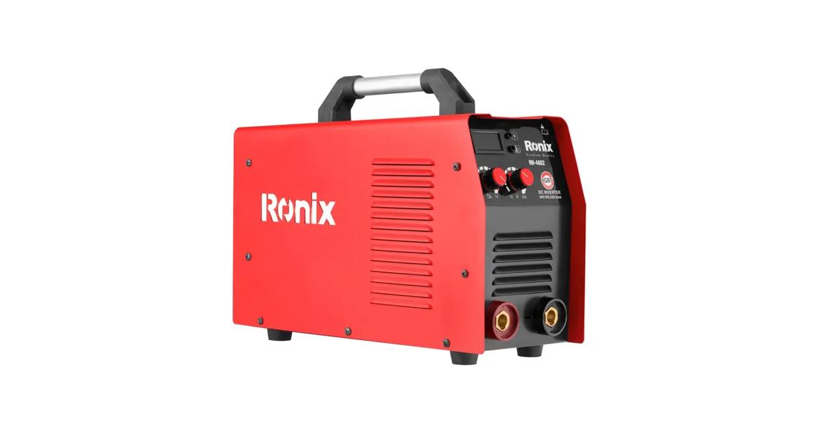 DC Arc Welding Inverter 200A, 8.2 KVA, 0.75PF | 🧰 Ronix Tools
