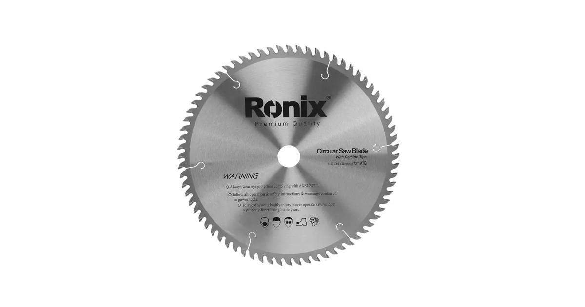 Circular Saw Blde-300*72T | 🧰 Ronix Tools