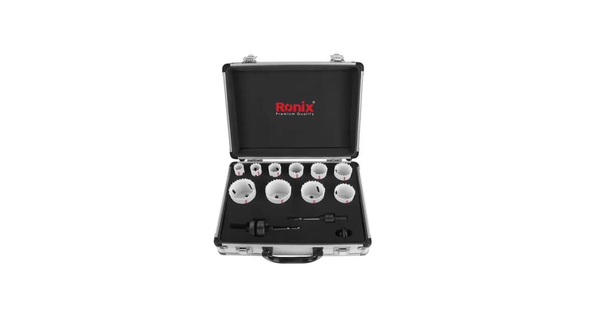 The Ronix RH-5290 Bimetal Hole Saw Set | 🧰 Ronix Tools