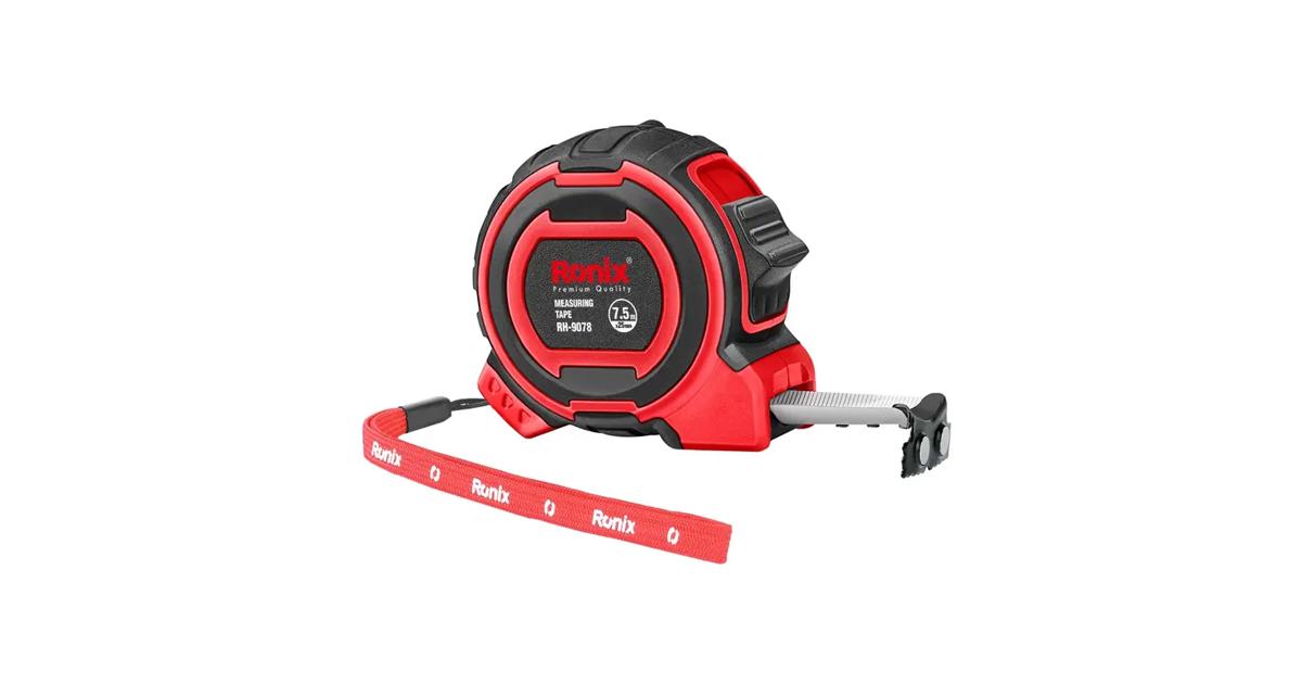 7.5m Measuring Tape- Omega Model | 🧰 Ronix Tools