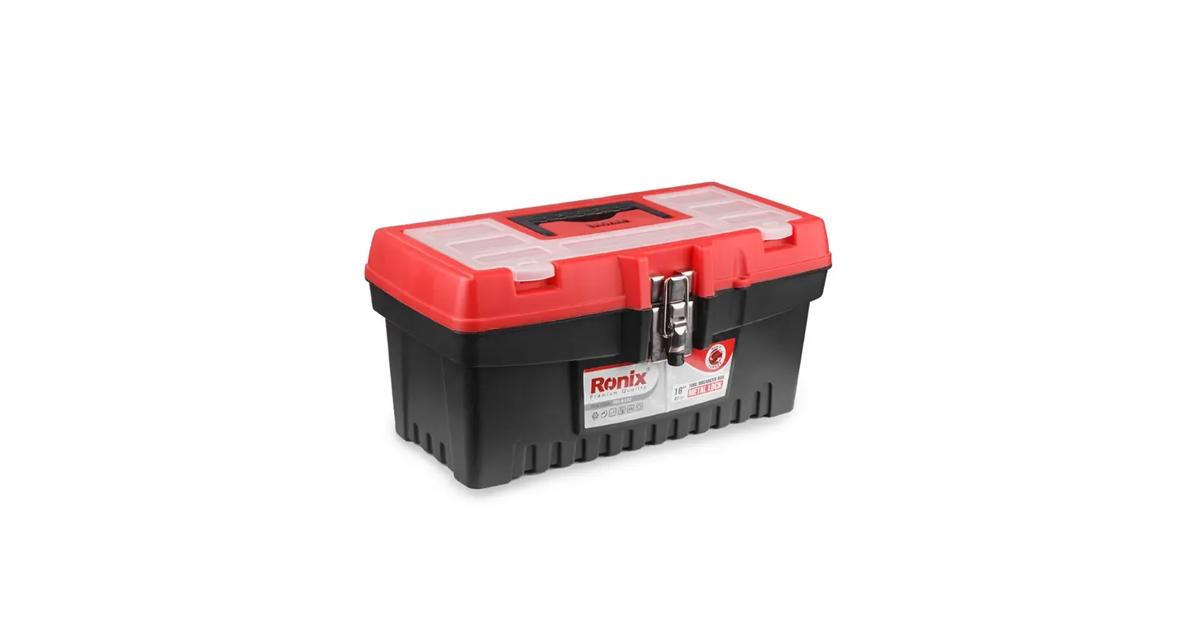 Plastic Tool Box with Padlock-16 inch - RH-9130 | 🧰 Ronix Tools