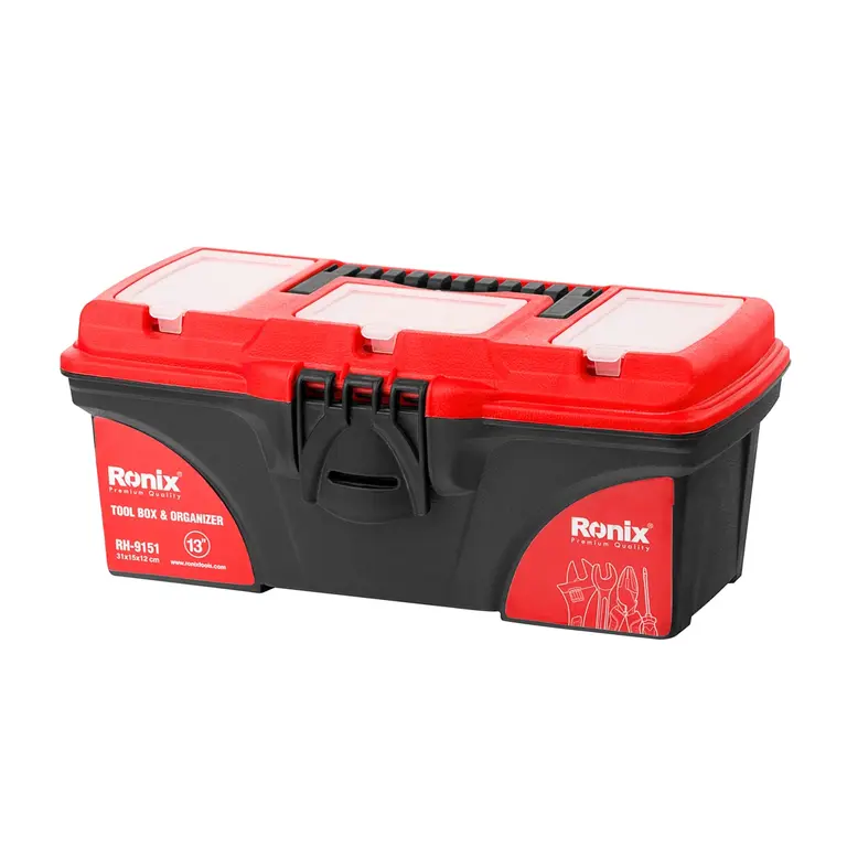 Plastic Toolbox-13 inch - RH-9151 | 🧰 Ronix Tools