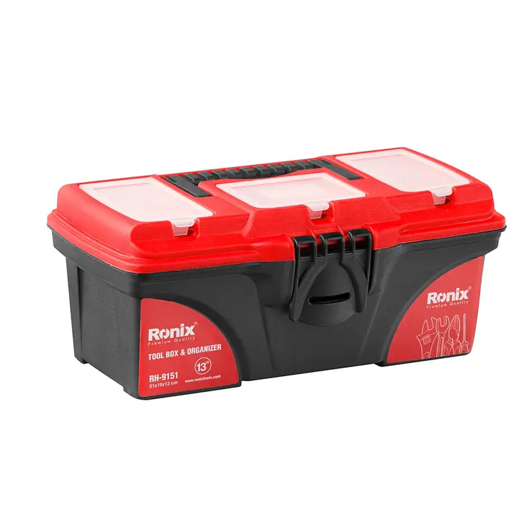 Plastic Toolbox-13 inch - RH-9151 | 🧰 Ronix Tools