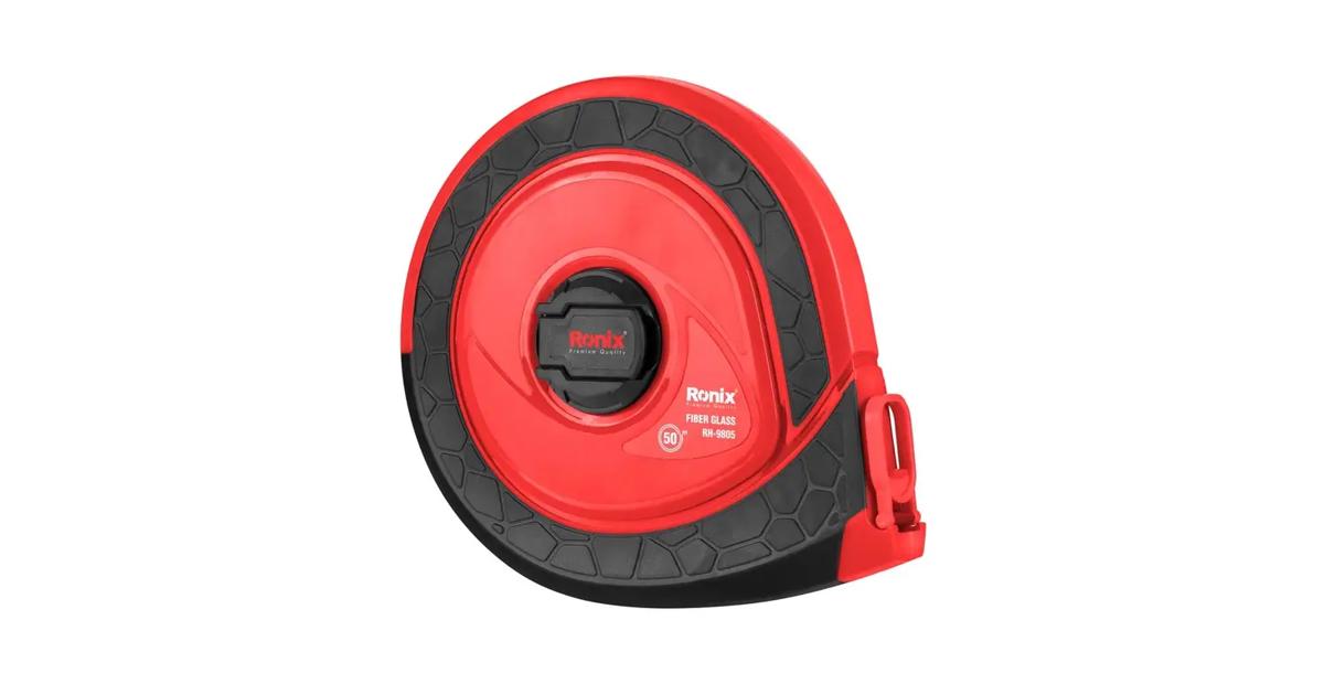 Fiberglass Measuring Tape, 50m, 0.45mm | 🧰 Ronix Tools