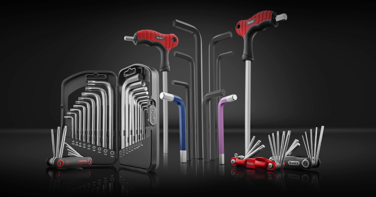 Wholesale Hex Key & Torx Key (image + details) | 🧰 Ronix Tools
