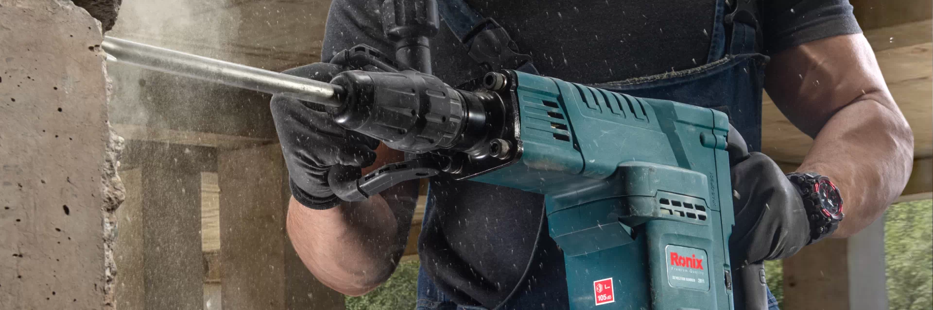 Ronix RH-2515 425-mm Pipe Wrench | 藺 Ronix Tools